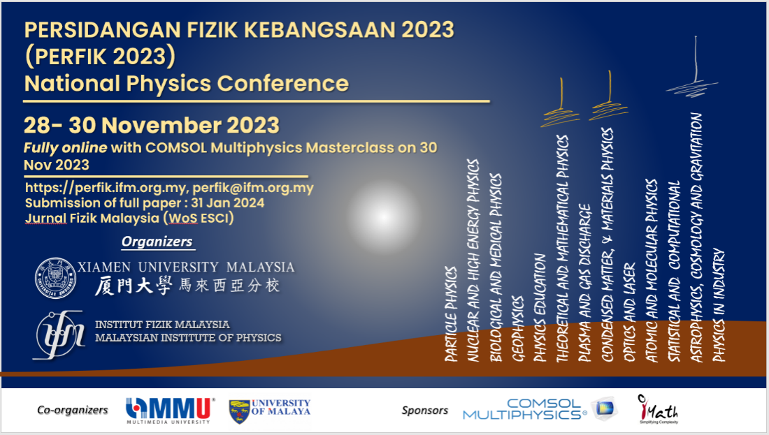 Malaysian National Physics Conference 2023 Held at XMUM | Xiamen ...
