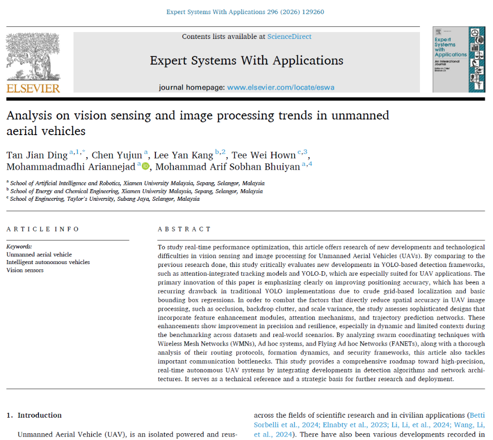 Assoc. Prof. Dr. Tan Jian Ding and Team Publish in SCI Journals ...